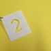 Number Stencils 10pack No.1007, Single Number Stencils, Reusable ...