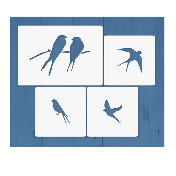 Bird Stencil - Etsy