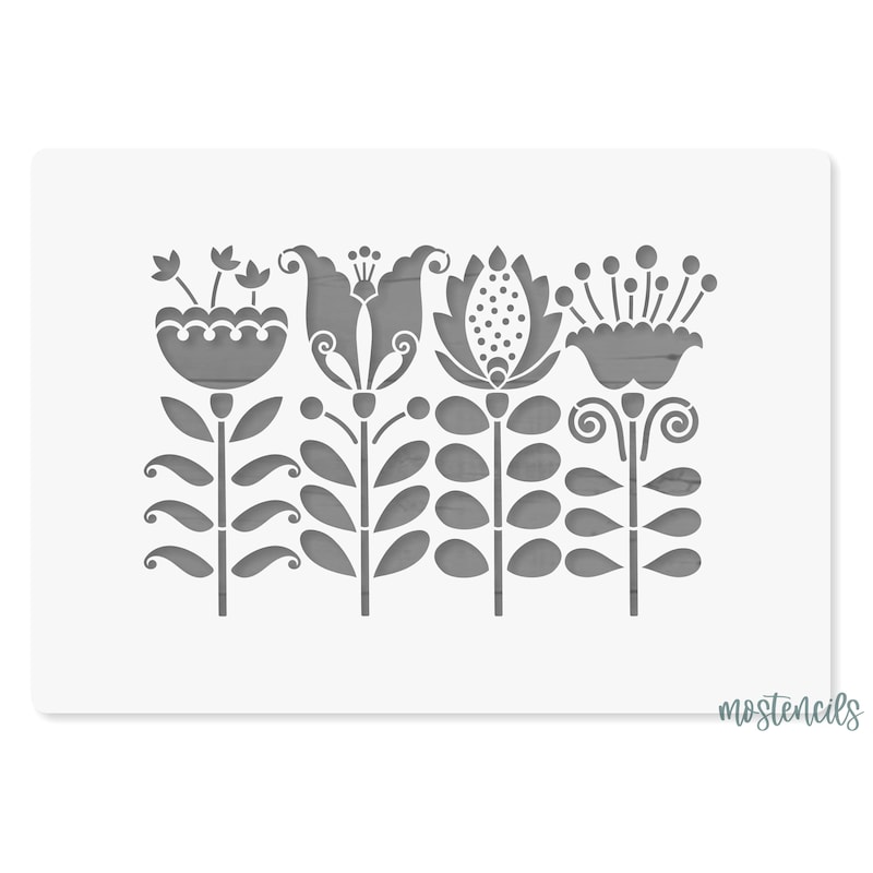 Scandinavian Stencil - Etsy