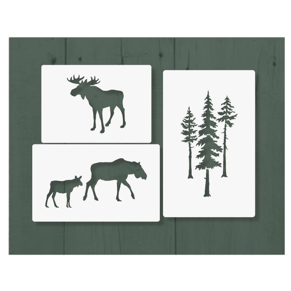 Elch malen - Etsy.de