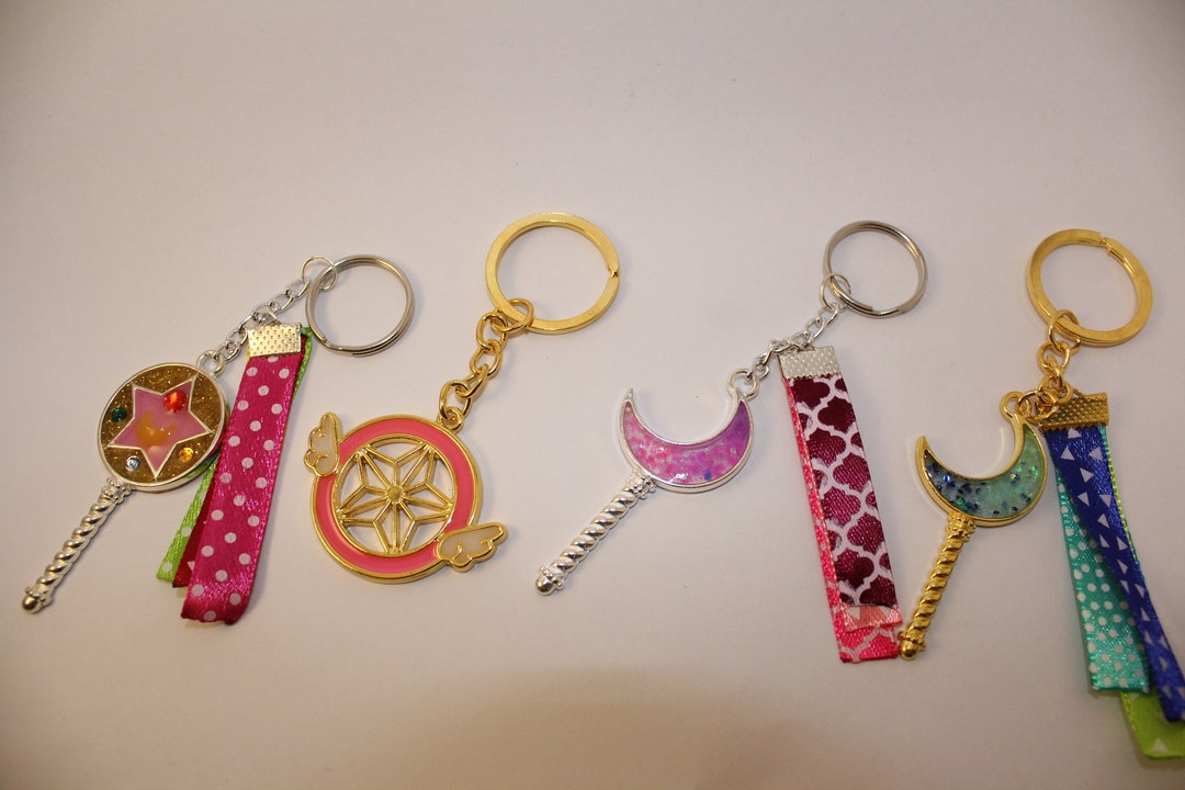 Magical Girl Keychains - Etsy