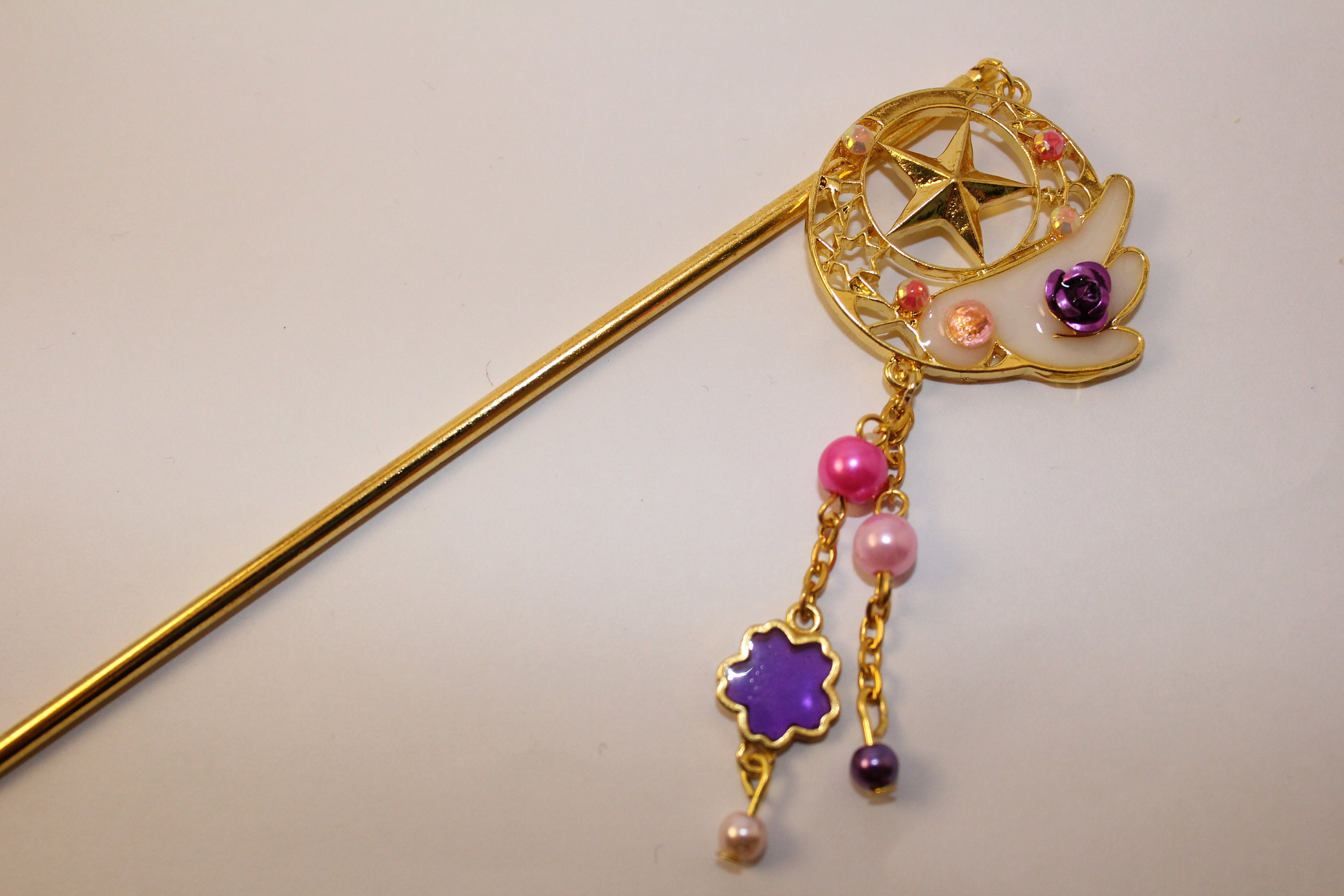 Sakura Hair Pick - Etsy UK