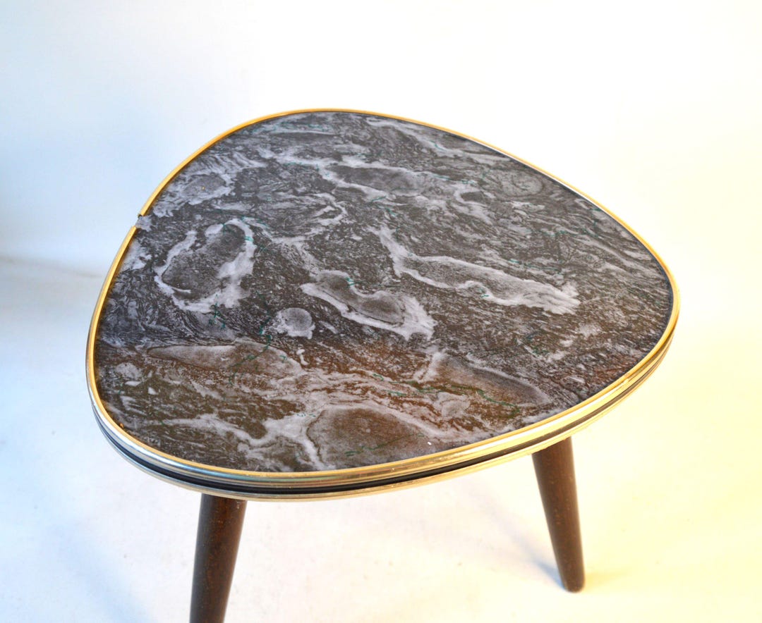 Vintage Kidney Table, Side Table, Flower Stool - Etsy UK
