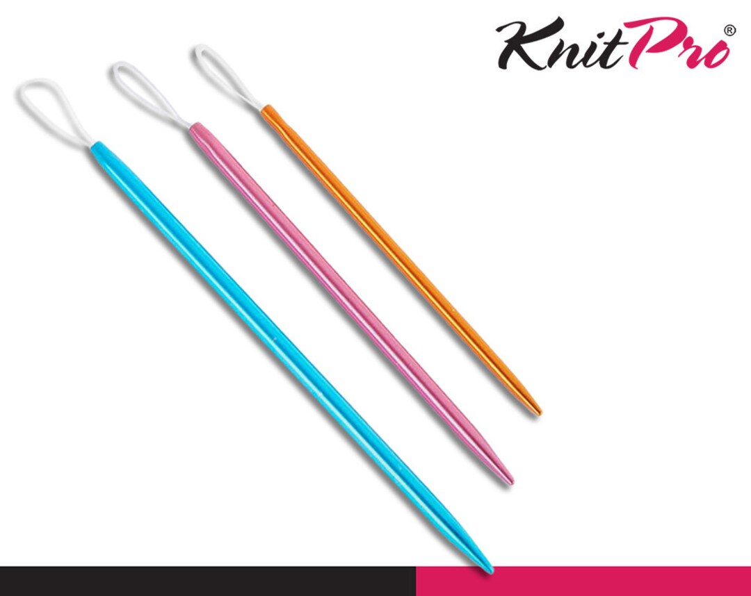 Knitpro Wool Needles Metal Handmade Sewing Knitting Crochet Accessories ...