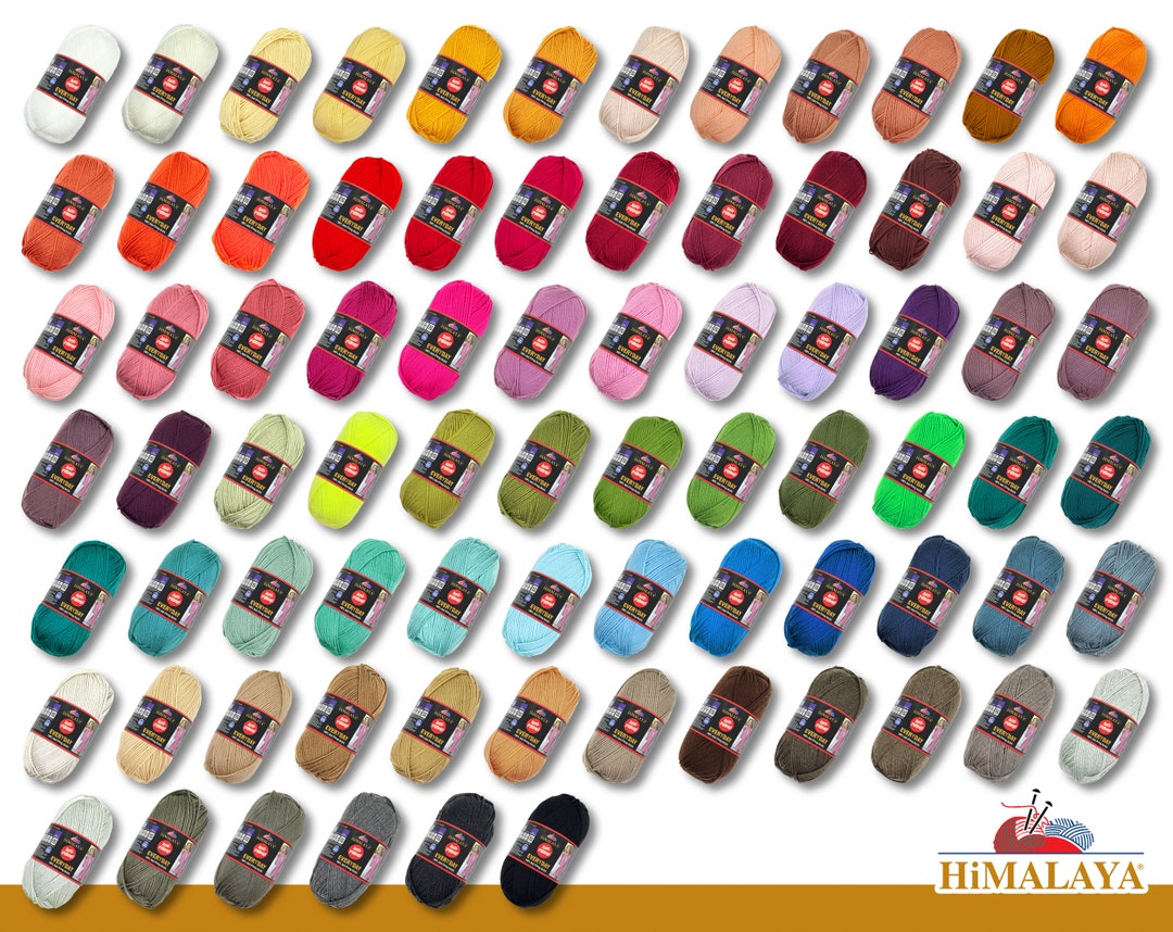 Himalaya 100 G Everyday Anti-pilling Lint-free Oeko-tex Standard 100 Certified Wool Yarn ...