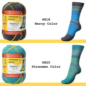 Schachenmayr Regia 100 G Pairfect Design Line by Arne & Carlos 4-ply Color 4-ply Sock Yarn for ...