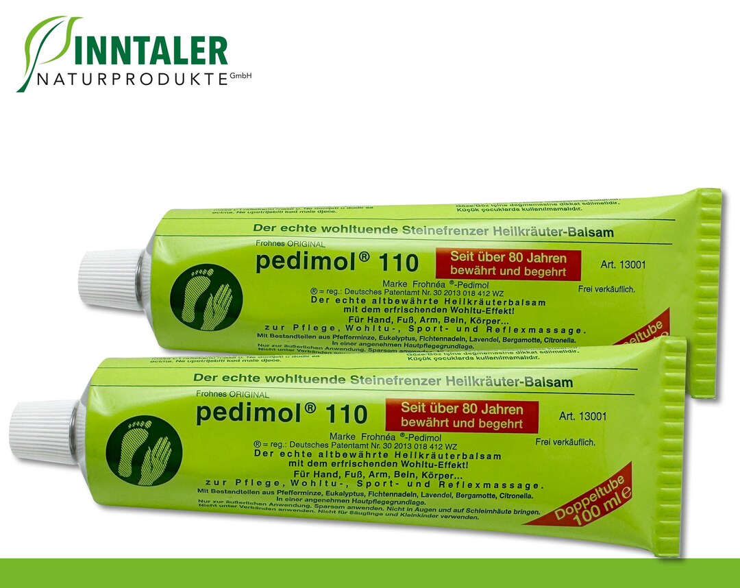 Frohnes 2 X 100 Ml Original Pedimol 110 Steinefrenzer Medicinal Herb ...