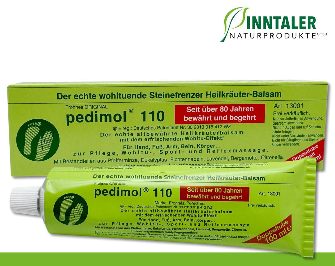 Frohnes 100 Ml Original Pedimol 110 Steinefrenzer Medicinal Herb Balm ...