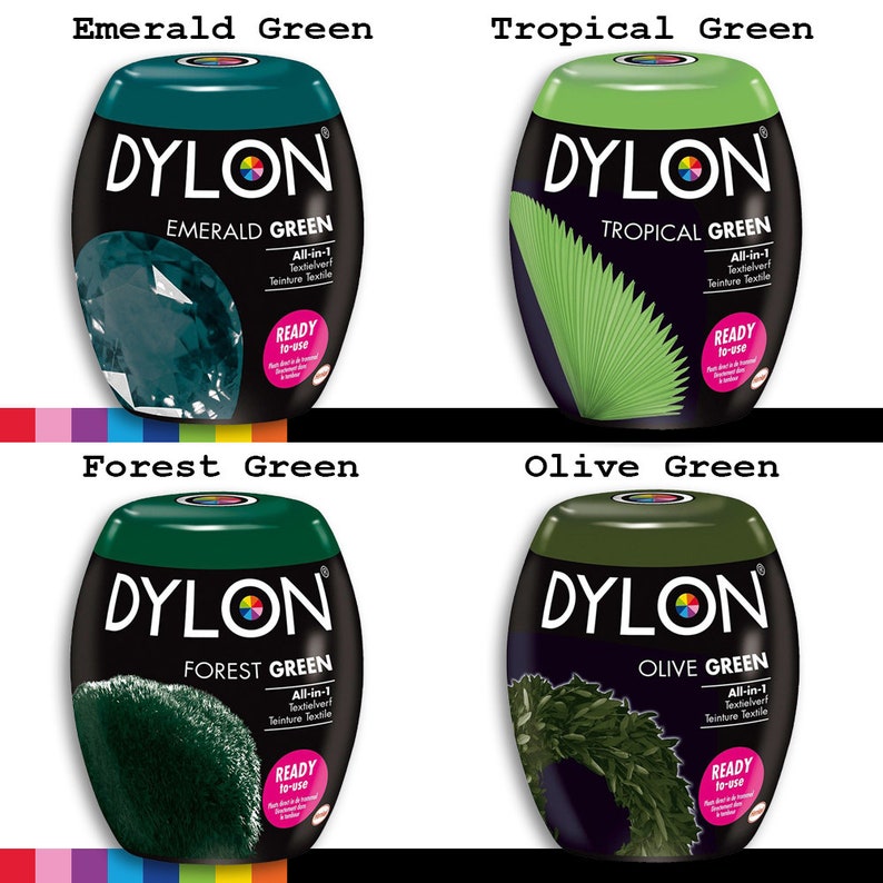 Dylon 350 G Fabric Dye for Washing Machine All-in-1 Easy Application 19 ...