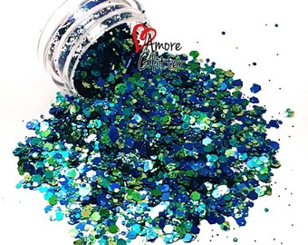 Peacock glitter | Etsy
