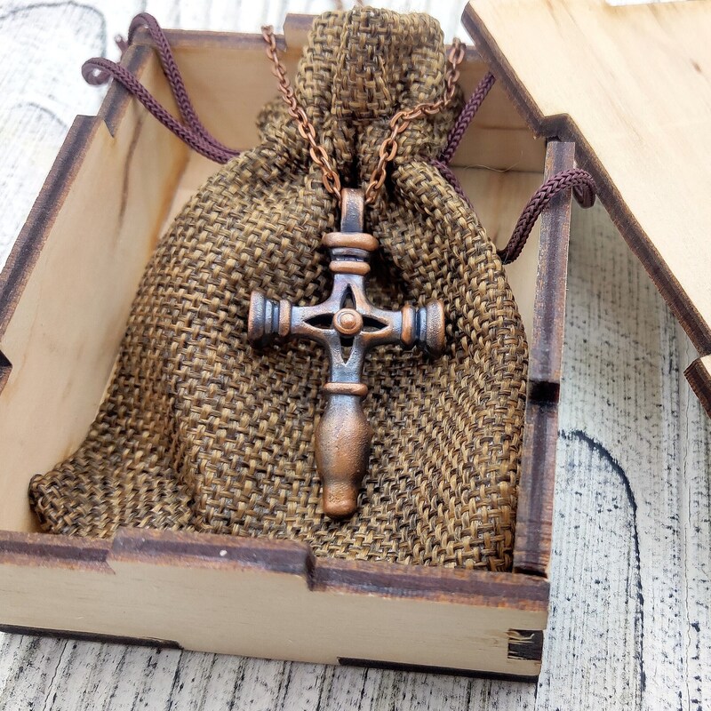 Copper Cross - Etsy