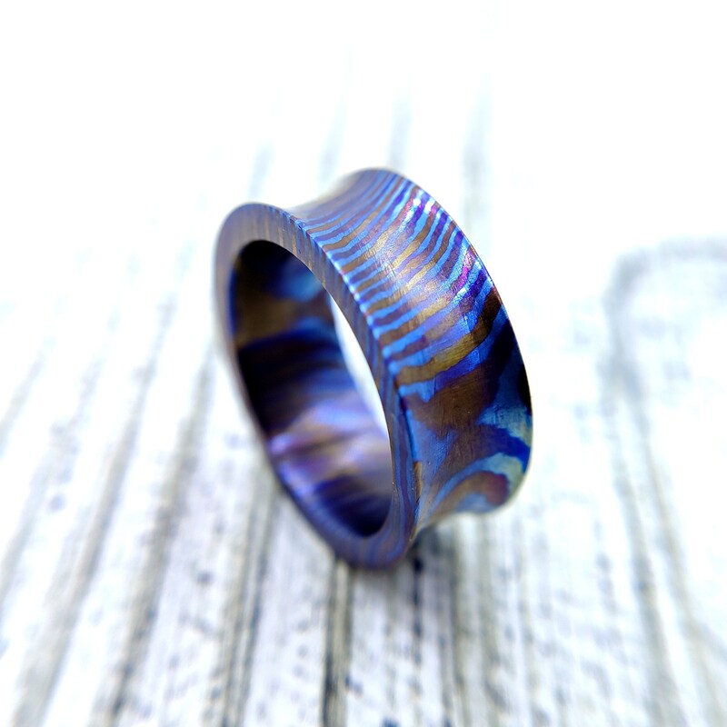 Timascus Signet Ring - Etsy