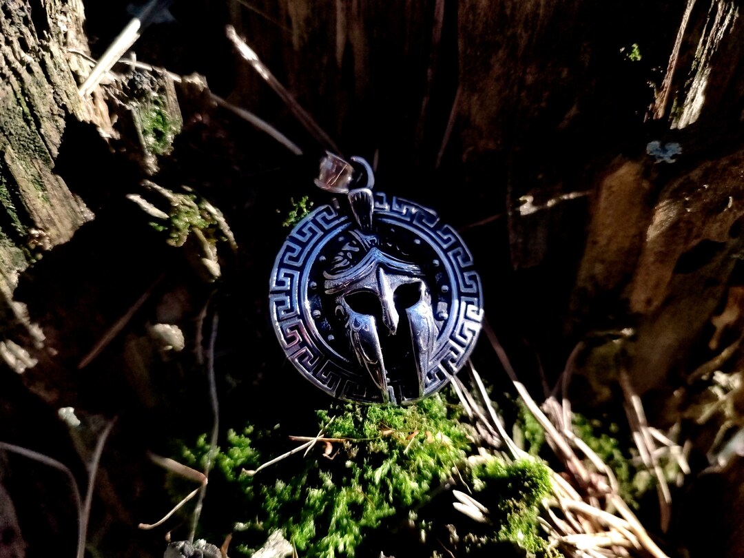 Spartan Helmet Shield Pendant - Channel Your Inner Warrior With This ...