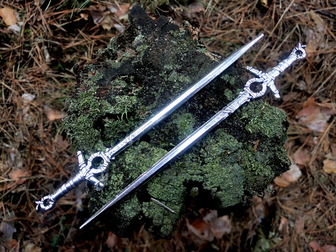 Medieval Sword Hair Stick, Hair Bun Holder, Sword Hair Pin, Celtic Hair ...