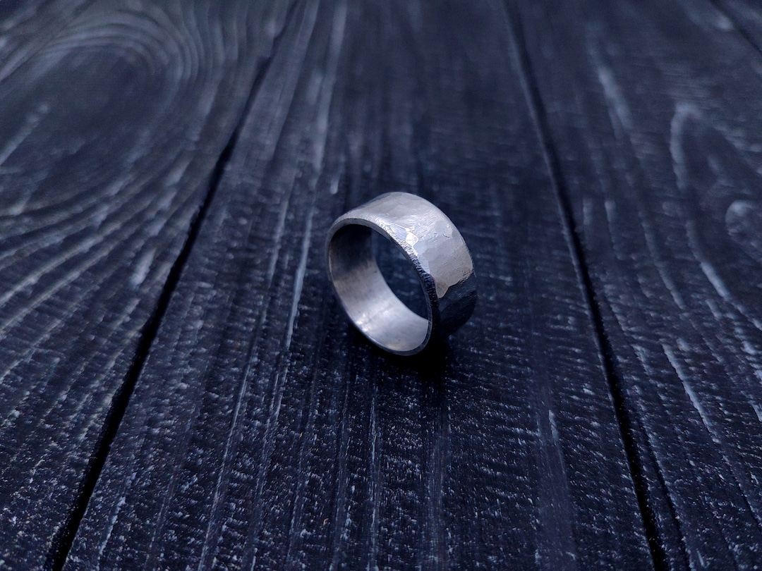Hammered Aircraft Grade Aluminum Ring - A Unique Gift for Pilots and ...