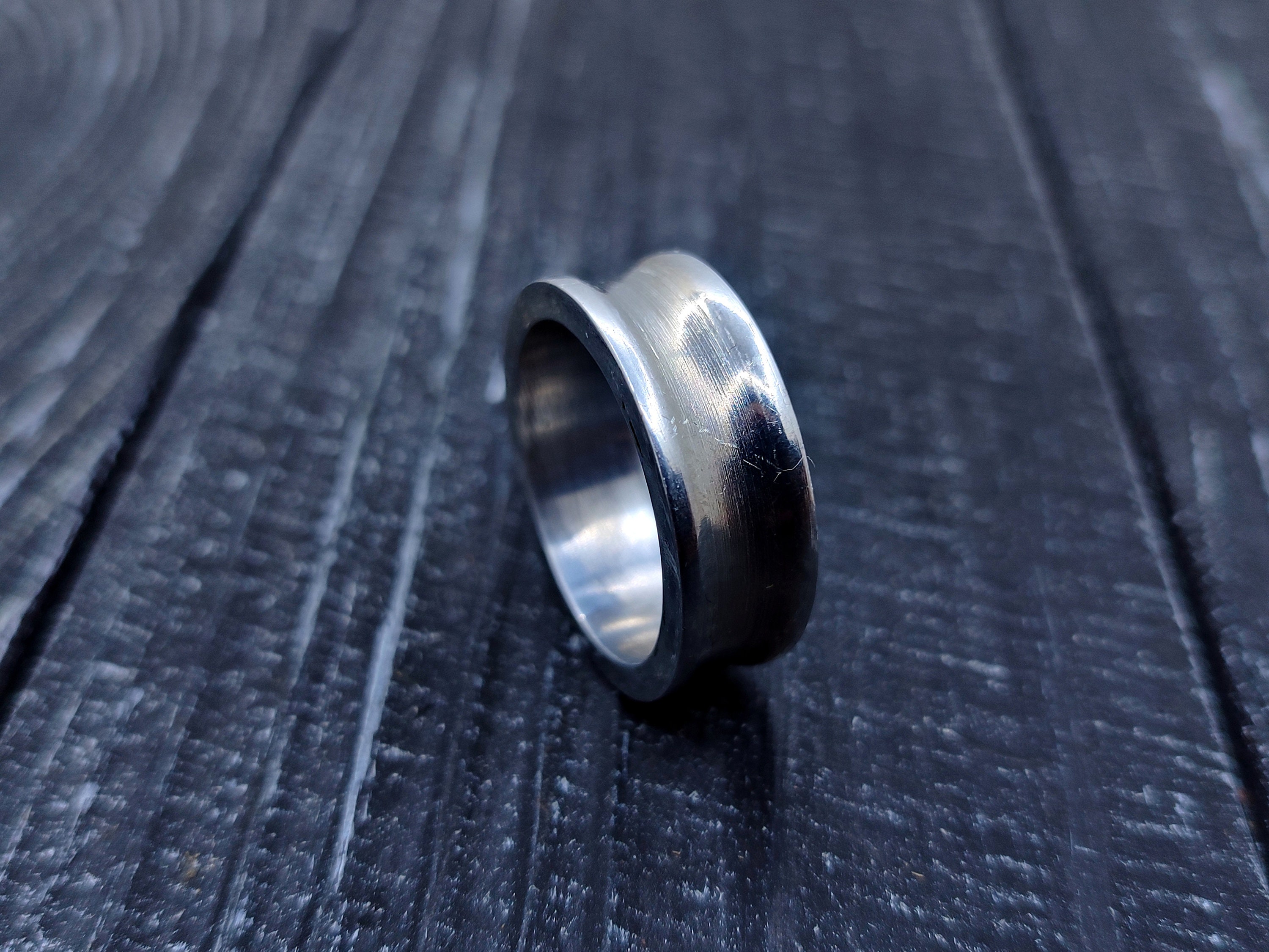 Aircraft Grade Aluminum Ring With Groove - A Unique Gift for Pilots and ...