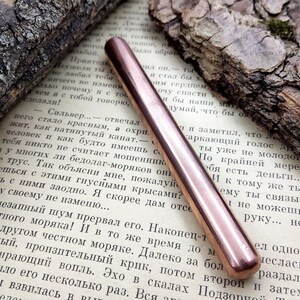Solid Copper Stick Pure Solid Copper Сopper Wand Touch - Etsy Canada