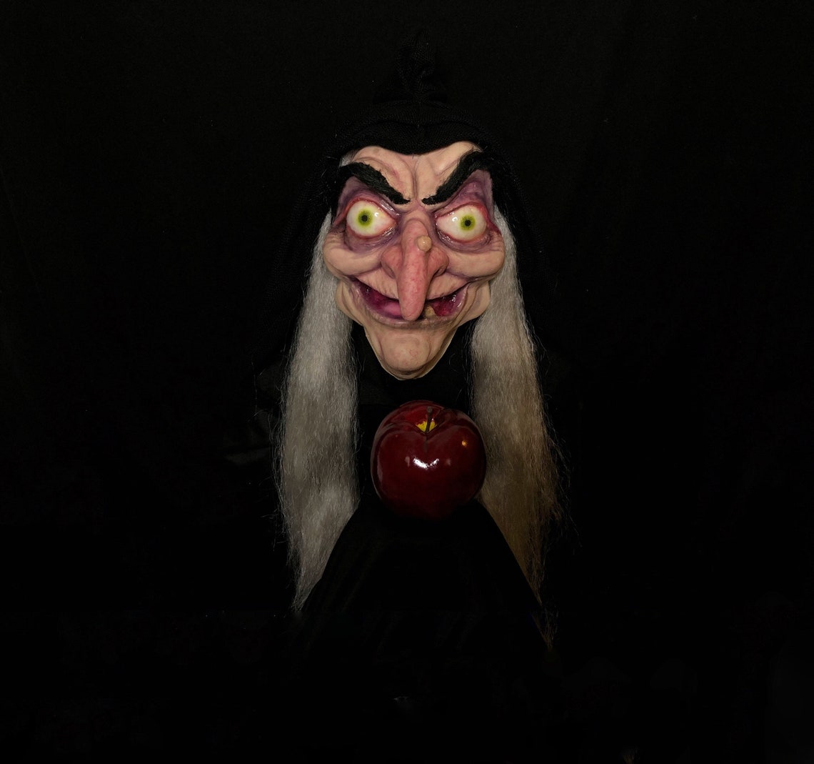 Old Hag Snow White Mask | Etsy
