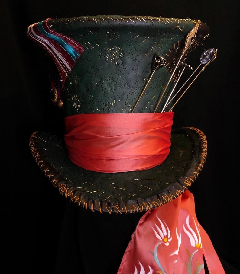 Cappello a cilindro del Cappellaio Matto - Etsy Italia