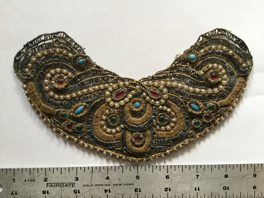 Antique Silver and Gold Embroidery - Etsy