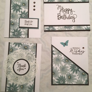 Set of 7 Assorted Greeting Cards - Etsy