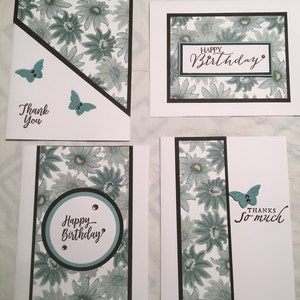 Set of 7 Assorted Greeting Cards - Etsy
