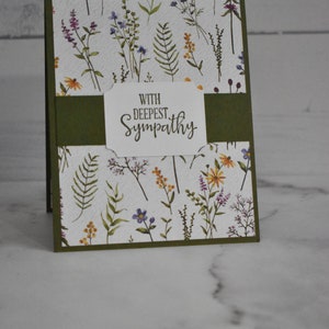 Sympathy Card, Condolence Card - Etsy