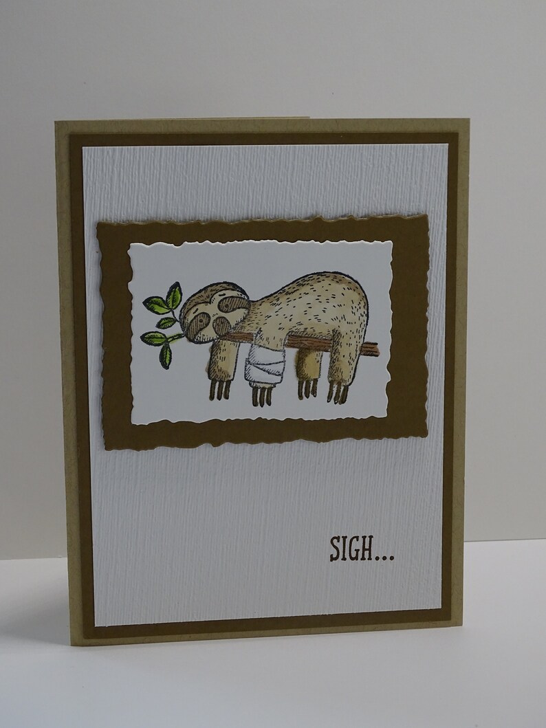 Turtle Giraffe Sloth Get Well Card - Etsy