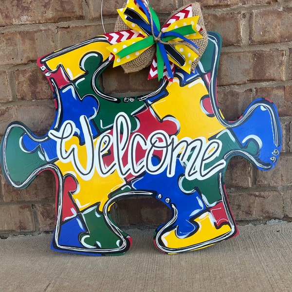 Autism Puzzle Piece - Etsy