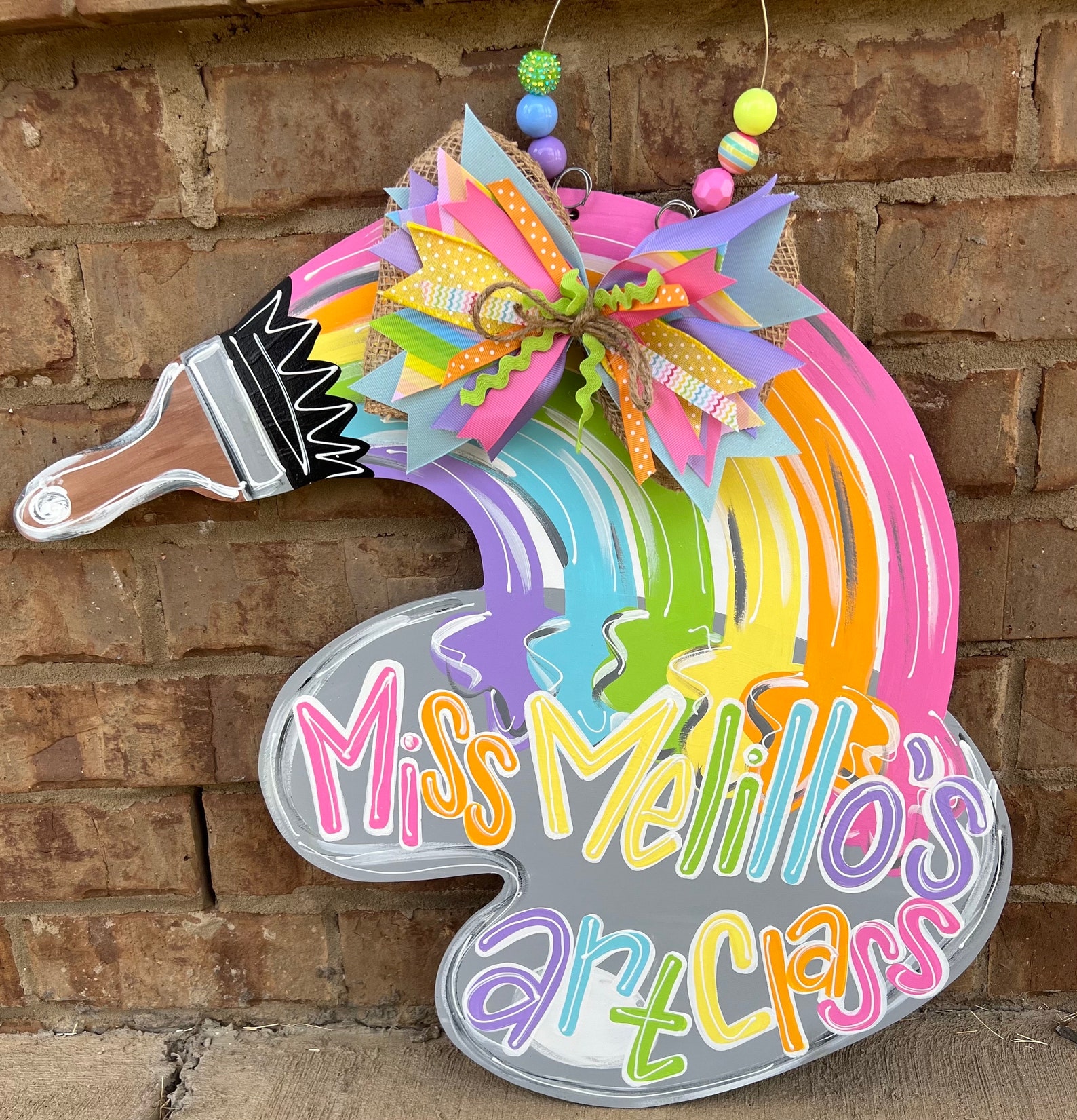 Welcome to Art Class | Art Teacher Door Hanger | Classroom Decor ...