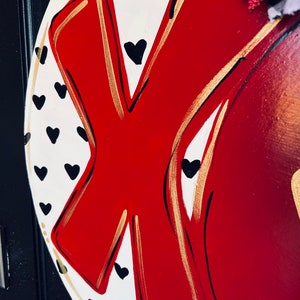 Xo Valentines Day Door Hanger XOXO Valentine's Day Gift for Wife Hearts ...