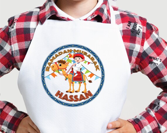 Personalized Ramadan Apron for kids and Adult Custom Islamic | Etsy