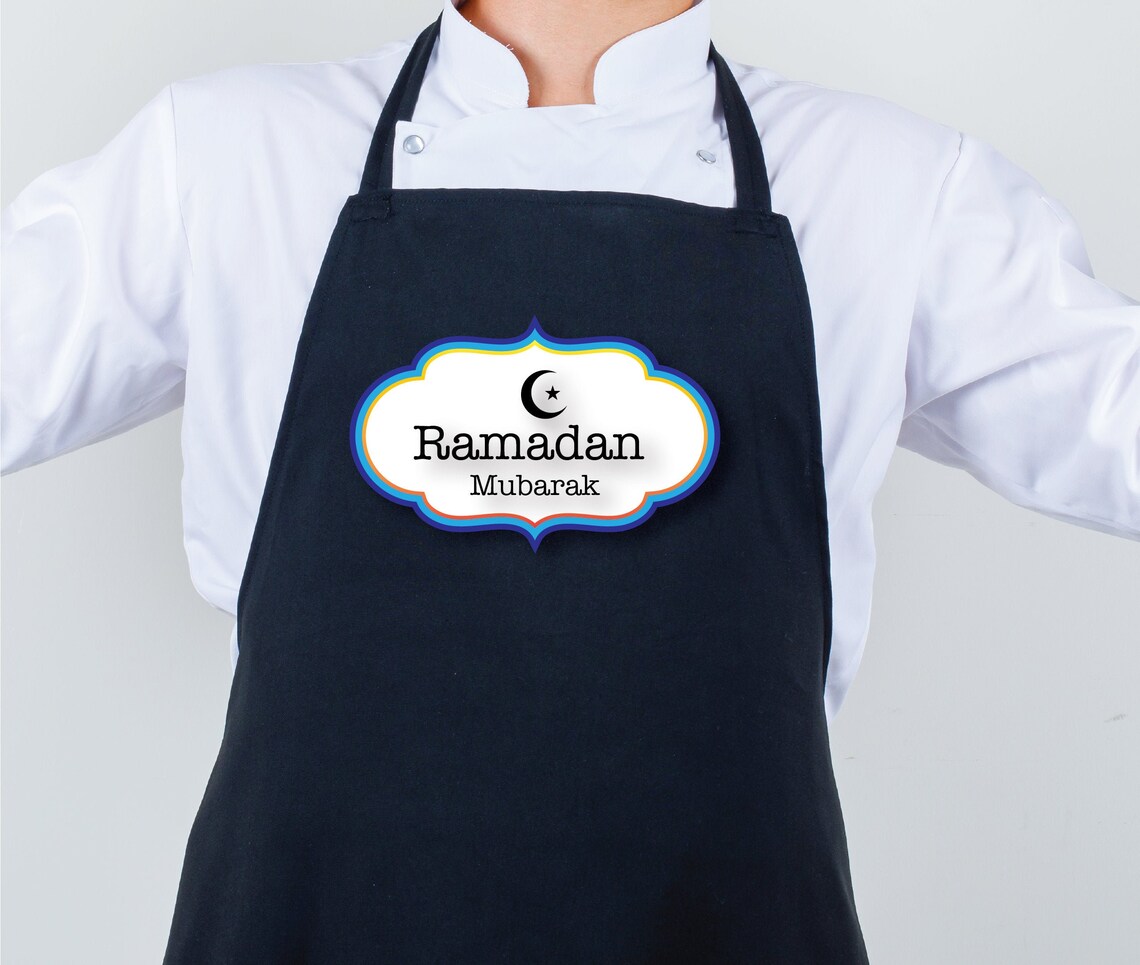 Ramadan Apron 100% Cotton Islamic Apron Eid Apron Ramadan | Etsy