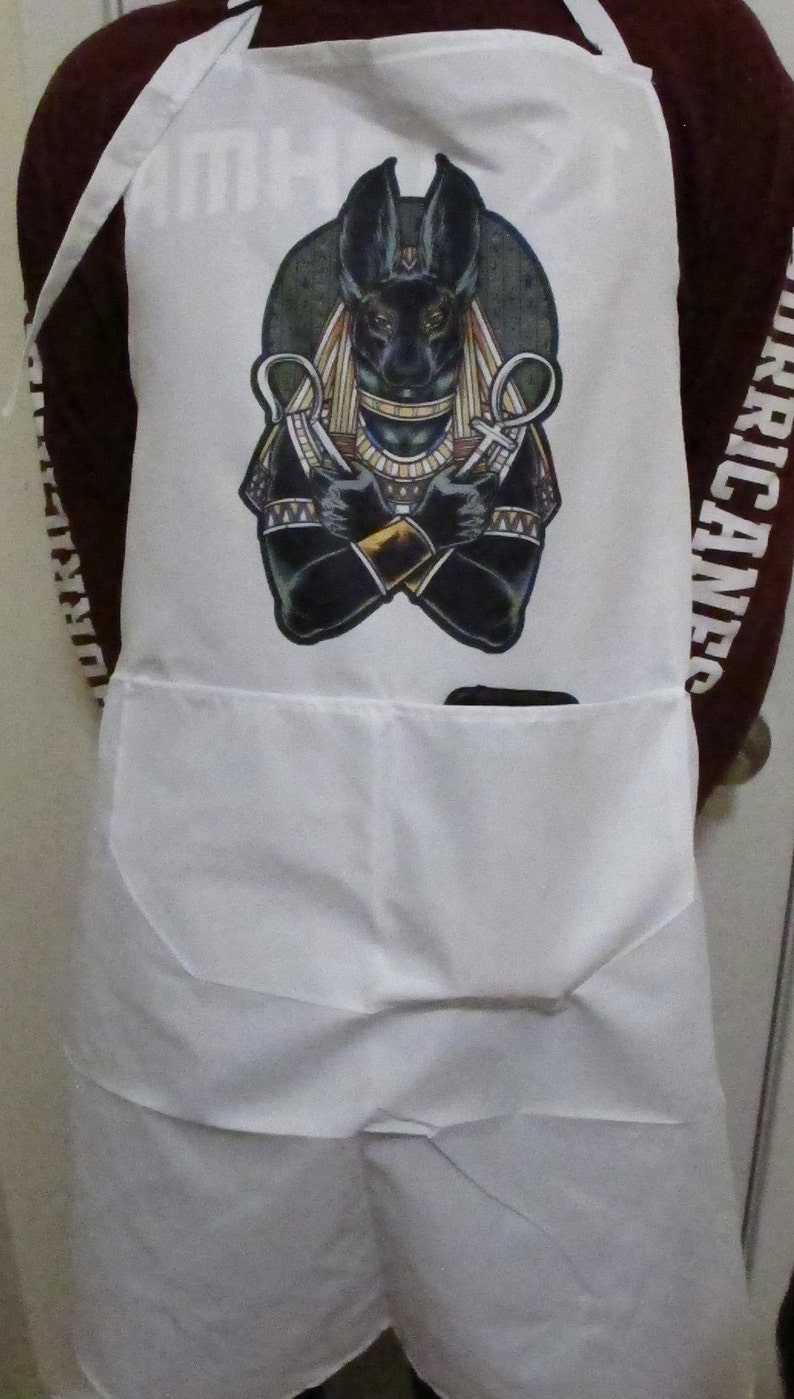 Egyptian Anubis Apron Egyptian Anubis Egyptian Gift | Etsy