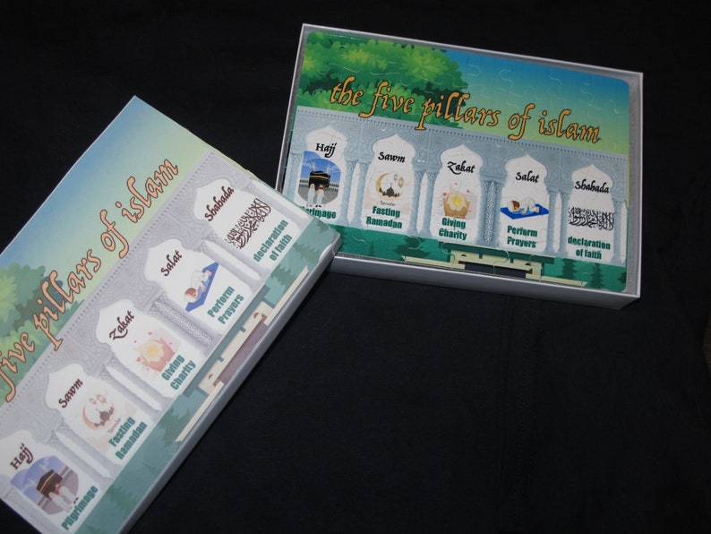 Ramadan Puzzle Eid Puzzle Gift for Muslim Kids Islamic - Etsy