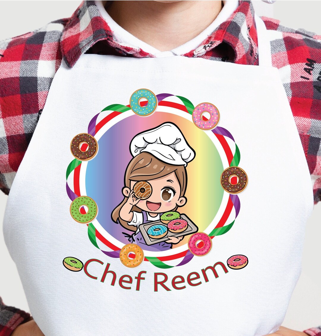Personalized Donut Apron Ramadan Apron Personalized Kids - Etsy Canada