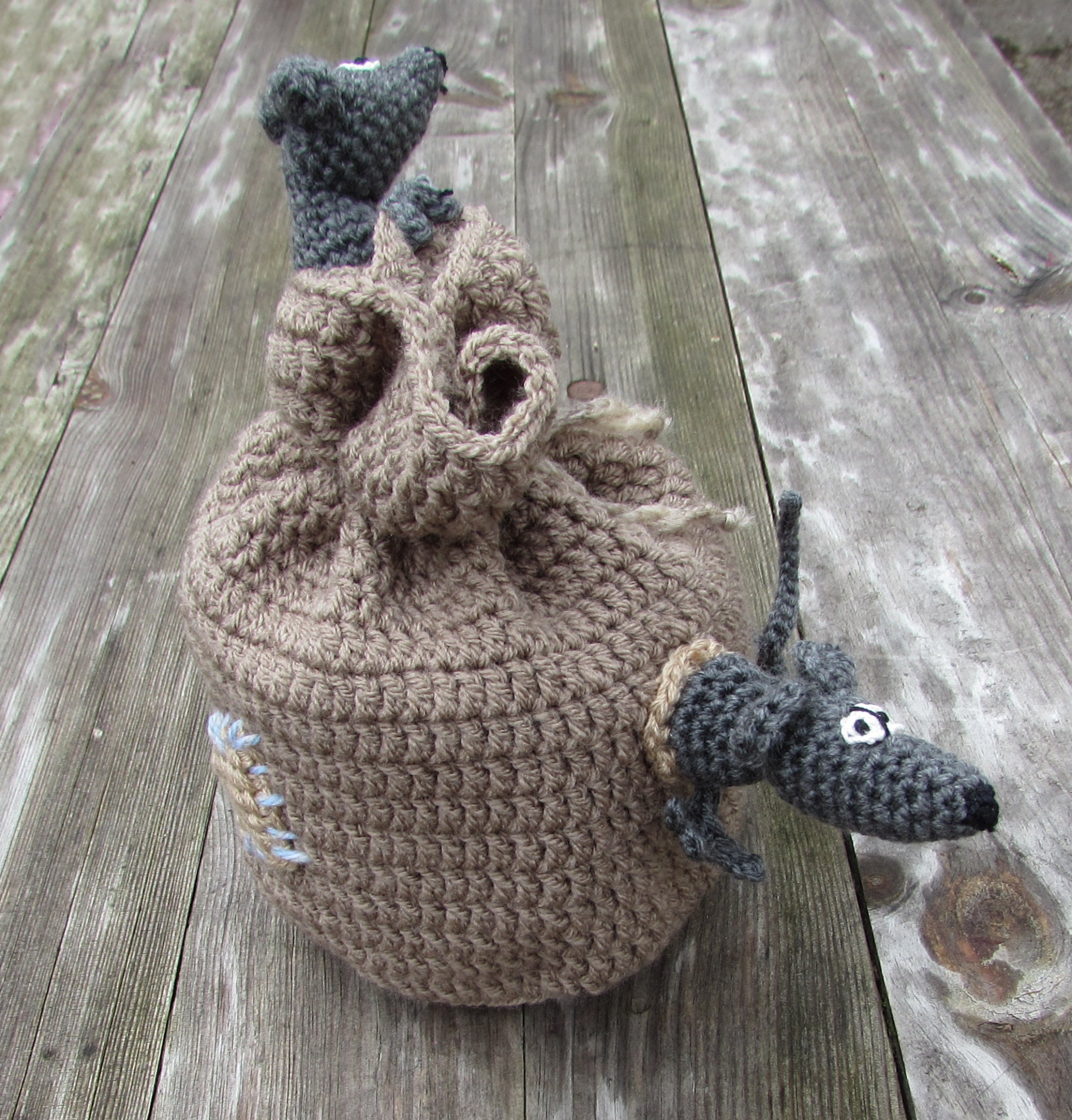 Sackratten Klopapierhut Scherzartikel Ratten Mäuse kaufen | Etsy