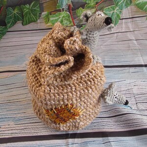 Sackratten Klopapierhut Scherzartikel Ratten Mäuse kaufen - Etsy.de