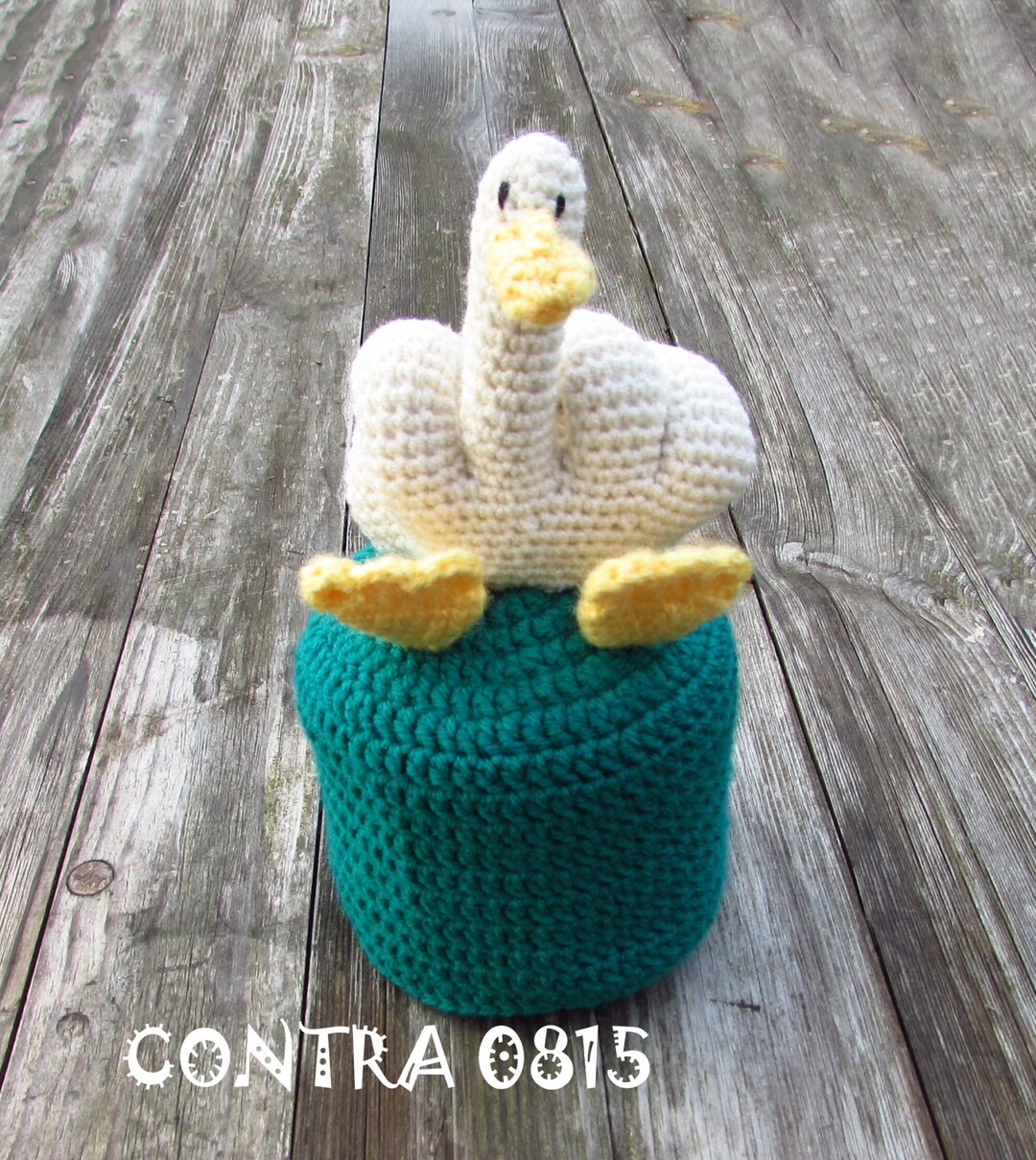Middle Finger Duck Goose Toilet Paper Hat - Etsy