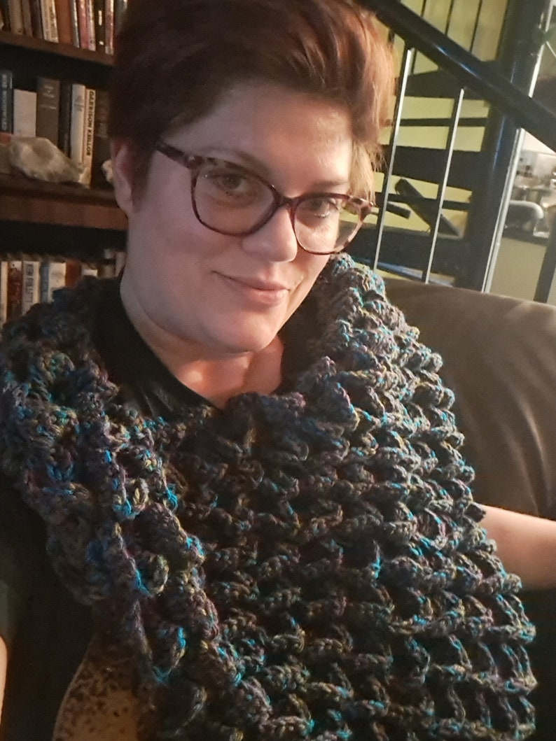 Dragon Scale Crochet Shawl Pattern: Intermediate Beginner Project - Etsy