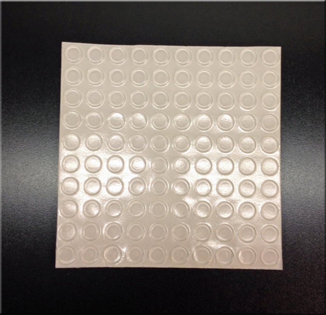 Clear Rubber Sticky Bumper Non Slip Self Adhesive Tabs Pumpons No Slip ...