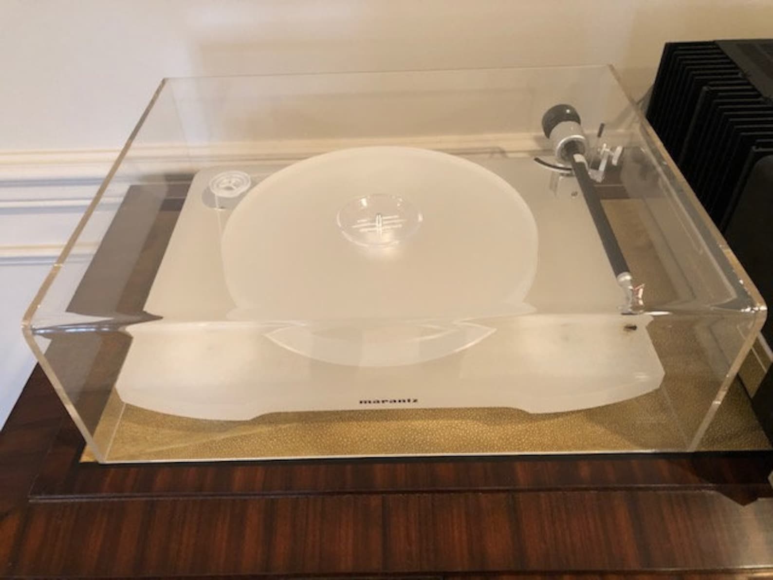 Marantz Clear Acrylic Lucite Turntable Dust Cover TT 15S1 Vintage ...
