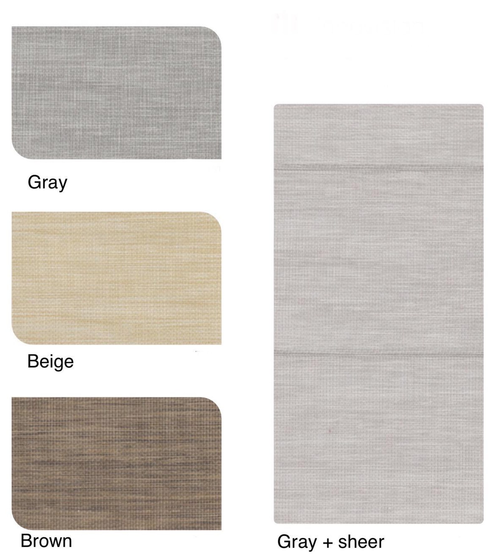 Custom Horizontal Sheer Shade | Sheer | Light Control | Privacy ...