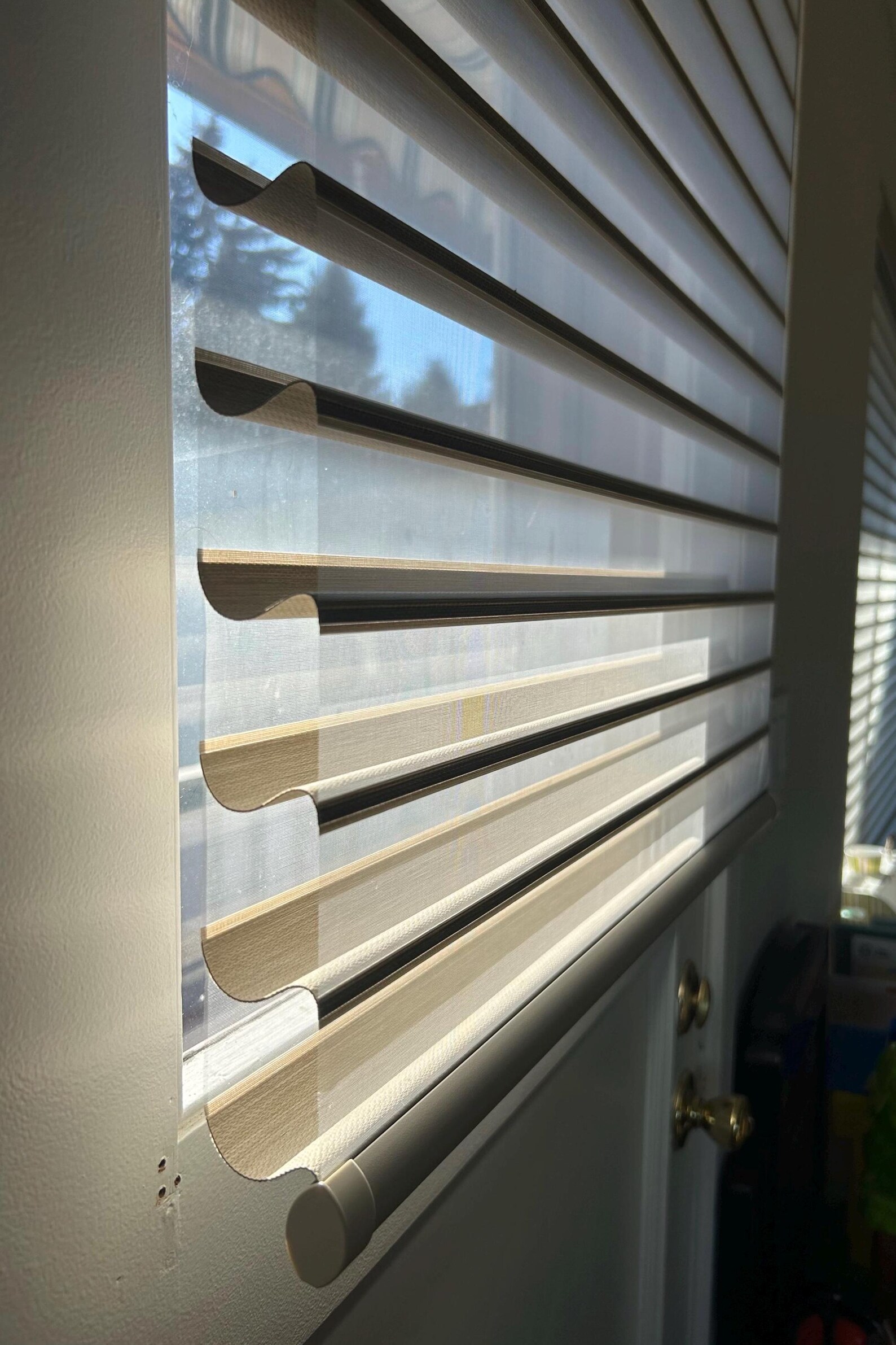 Custom Horizontal Sheer Shade | Sheer | Light Control | Privacy ...