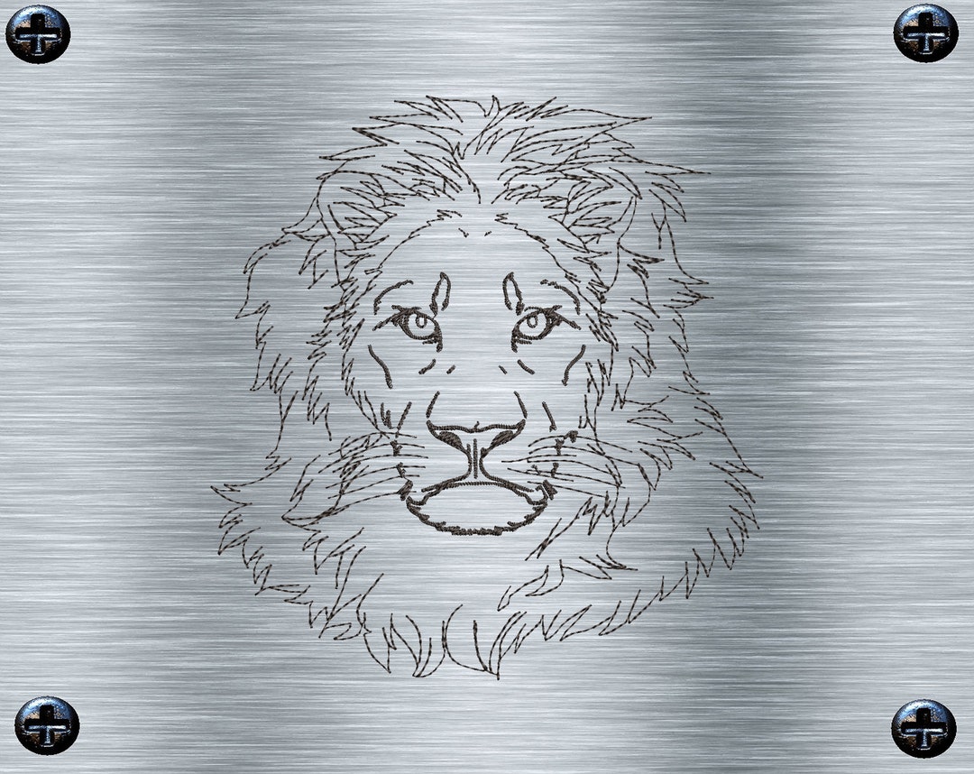 Embroidery File Lion's Mane 13 X 18 Frames Africa Animals, Desert ...