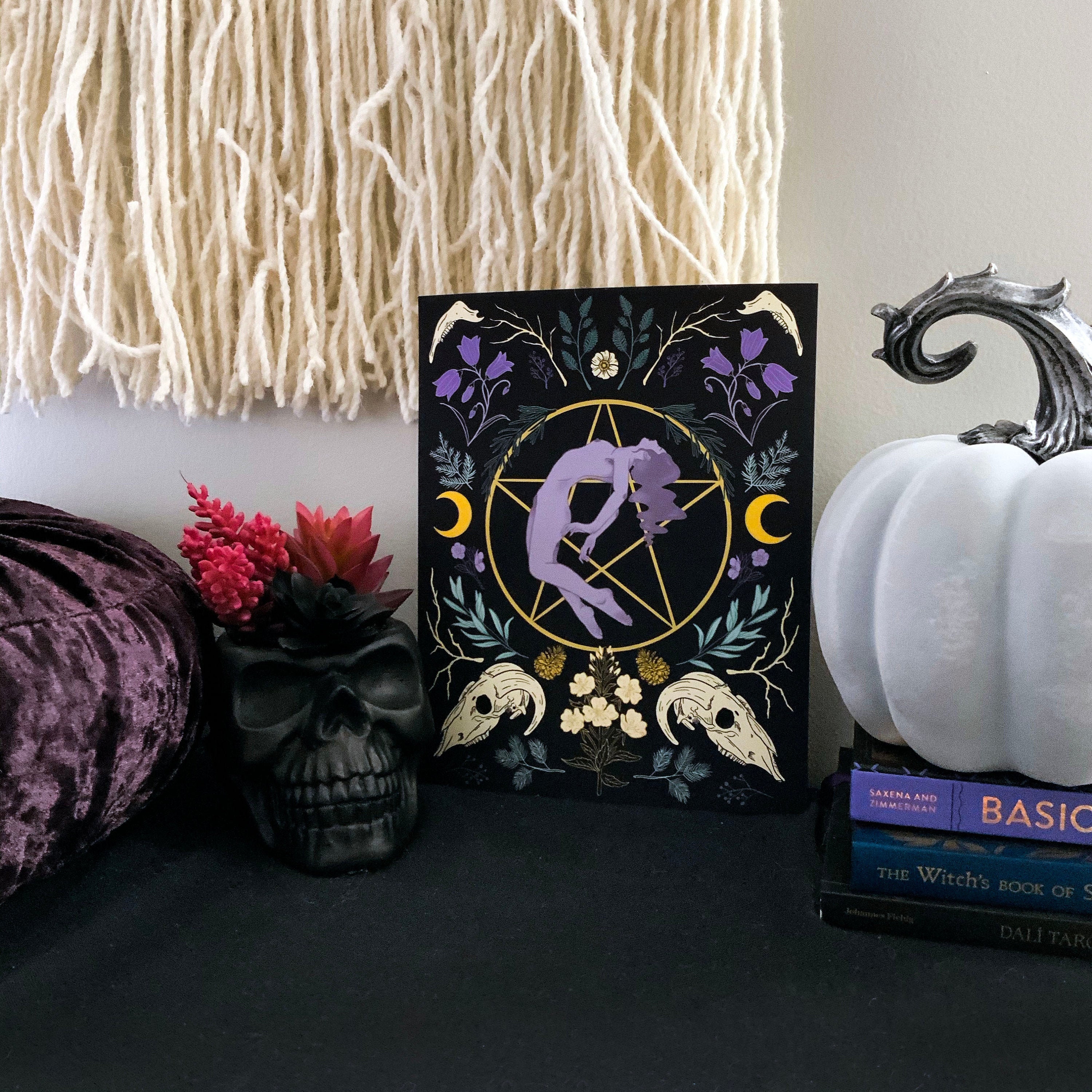 The Witch Illustration 8x10 - Etsy