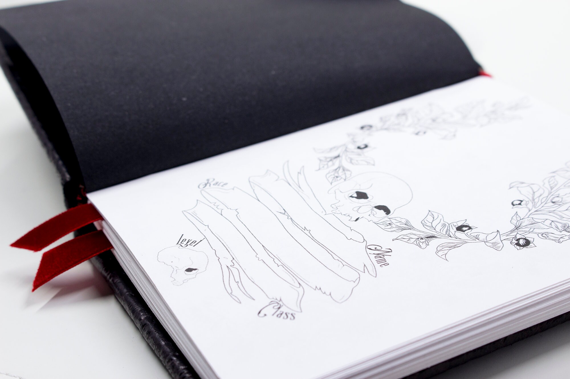 Leather Dnd Character Book Fifth Edition Campaign Journal | Etsy