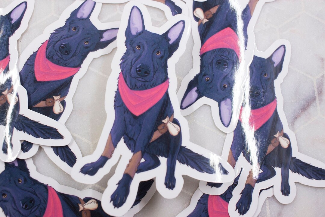 Adventure Dogo Rogue 3.5 Vinyl Sticker D&D Dog Sticker Dungeons and ...
