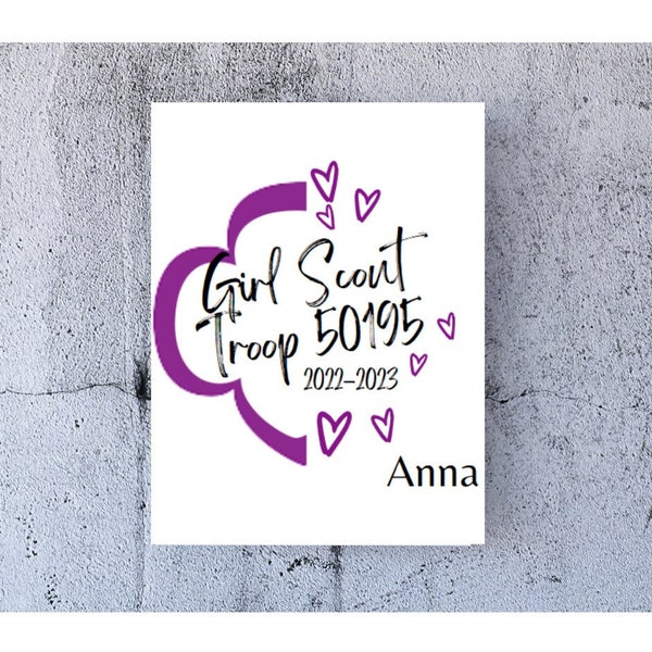 Girl Scout Junior Clip Art - Etsy