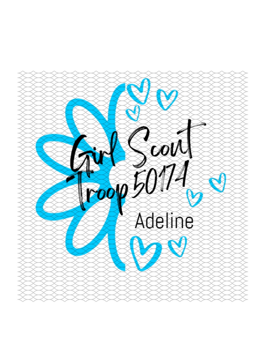 Girl Scout Troop Logo With Troop # - Daisy, Customizable - Etsy